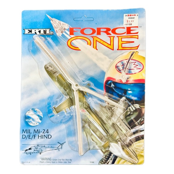 ERTL | Other | Ertl Force One Mil Mi24 Def Hind Diecast Metal Replica ...